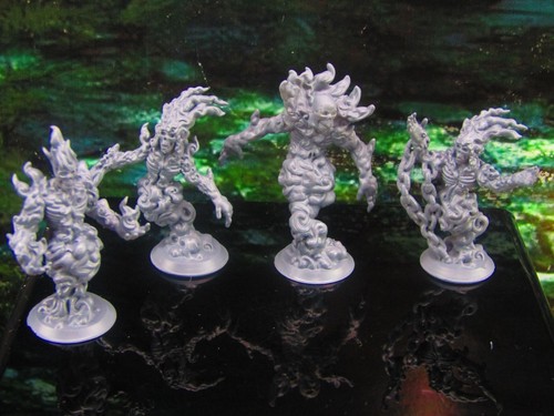 4pc Ghost Spirit Wraith Monster Set Mini Miniature Model Character ...