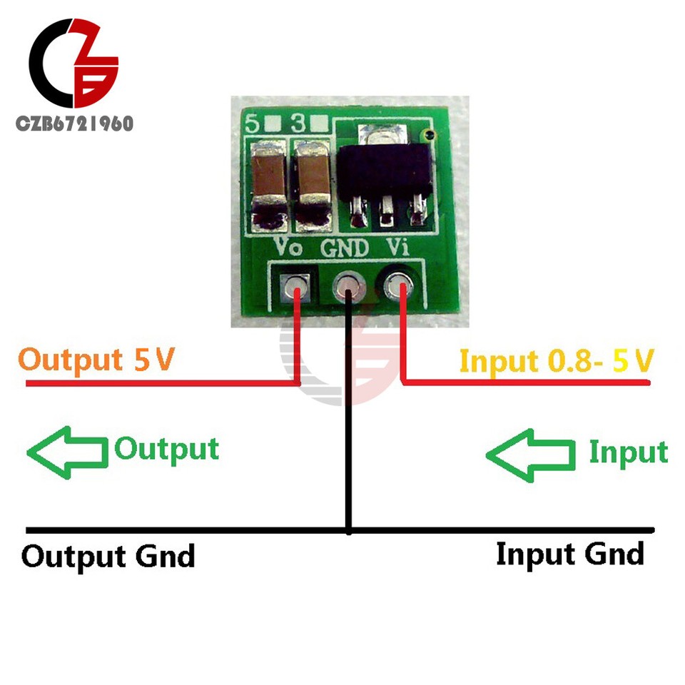 10pcs 0.9-5V 3.3V 3.7V to 5V DC-DC Step Up Power Voltage Boost ...
