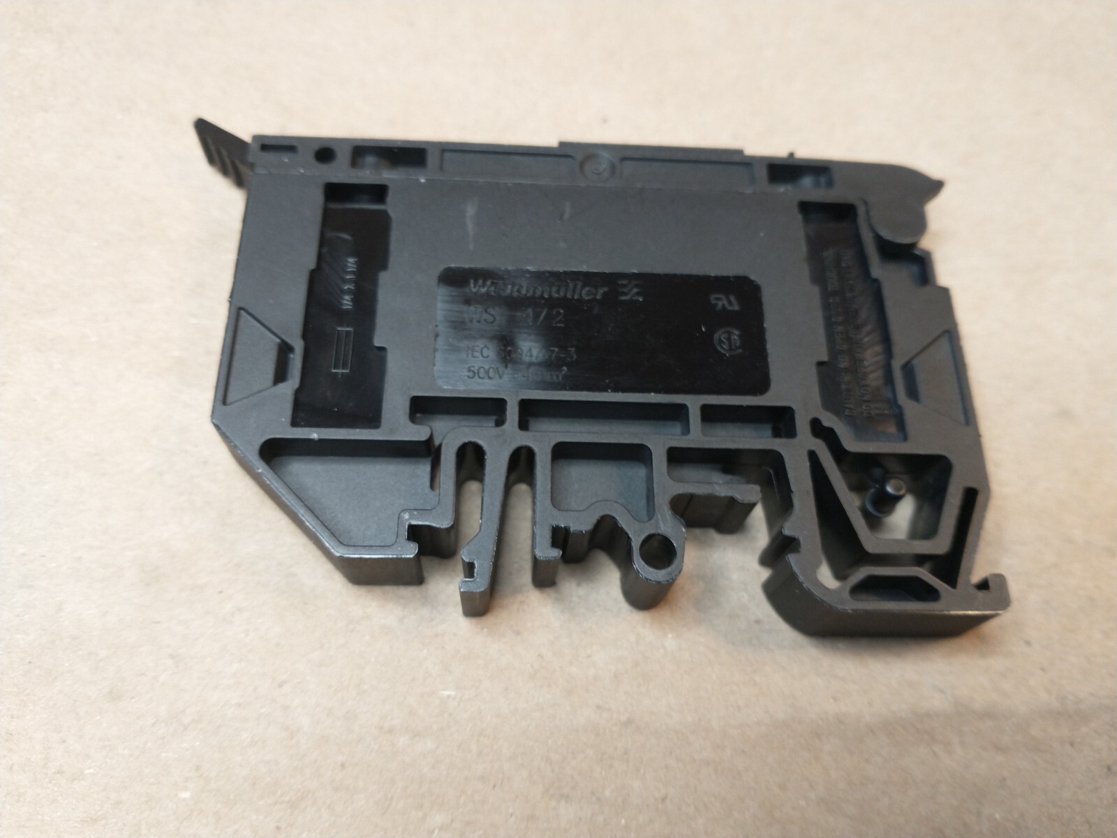 Weidmuller DIN Rail Fuse Terminal Blocks WSI 4/2/LD 10-36V AC/DC ...