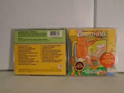 V.A.--Greatest Hits Cartoons--CD-1996 Sony-Yo-Yo Ma, Wynton Marsalis ...