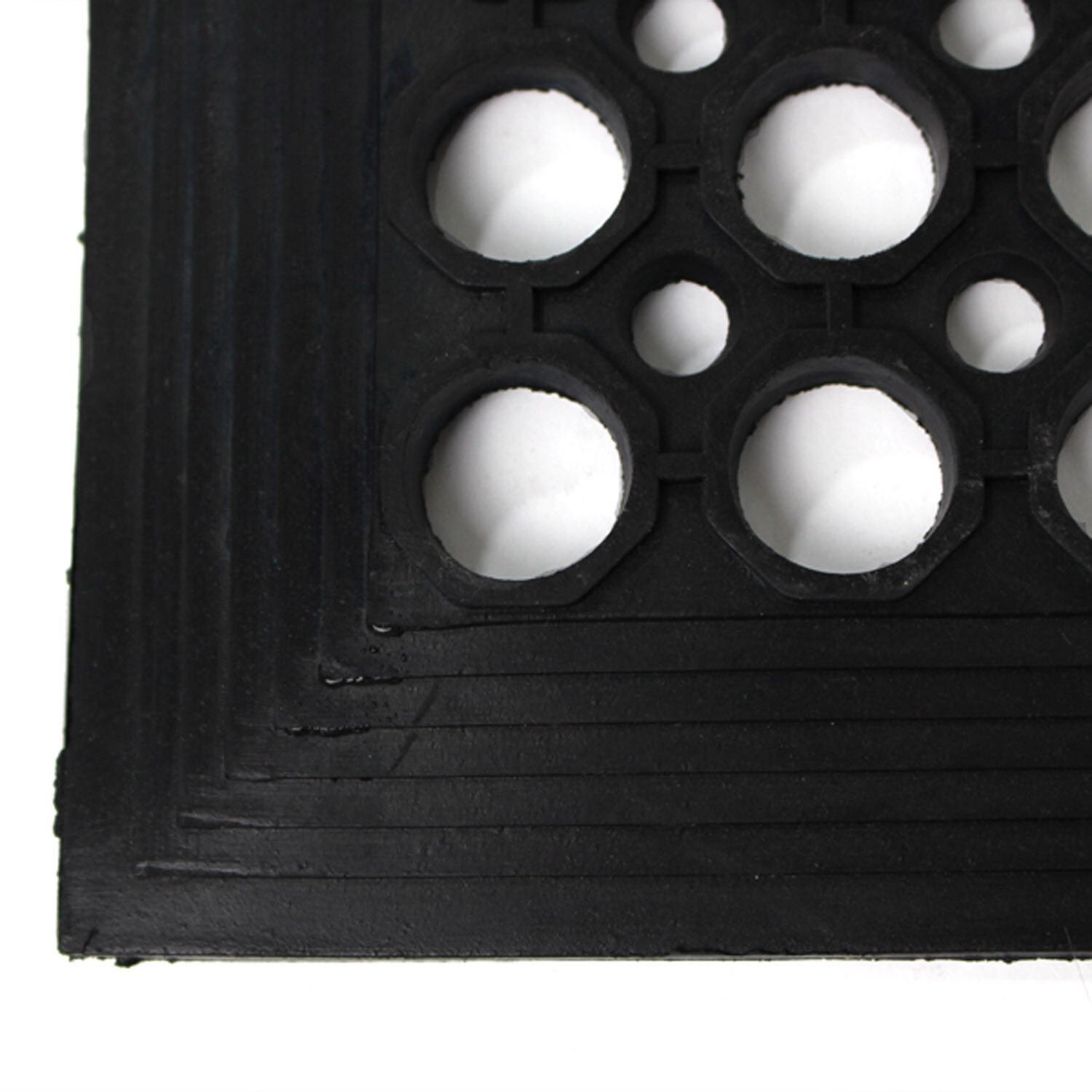 Heavy Duty Large Rubber Ring Mat Industrial Safety Anti-Fatigue Non ...