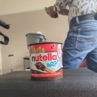 Ferrero Nutella Go Snack Pack Creamy Hazelnuts Chocolate + Bread Sticks ...