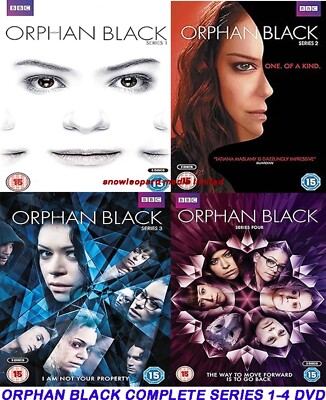ORPHAN BLACK COMPLETE COLLECTION SERIES 1-4 DVD Season 1 2 3 4 UK ...