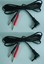 6 TENS Unit Lead Wires FOR INTENSITY 10 iRelieve ET-1313 ET-7070 TENS ...