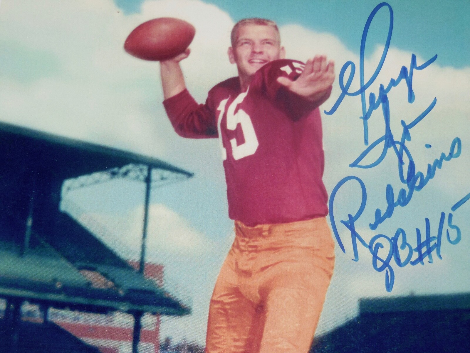 GEORGE IZO AUTOGRAPHED 8X10 COLOR PHOTO (FRAMED & MATTED) - WASHINGTON ...