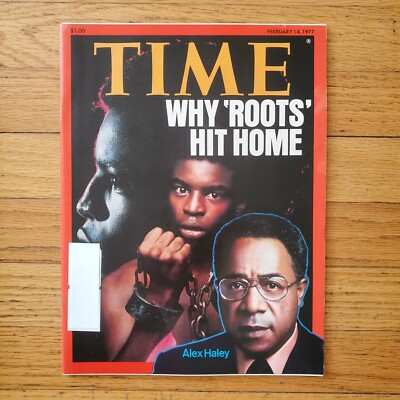 Time Magazine Roots TV Miniseries Alex Haley LeVar Burton February 14 ...