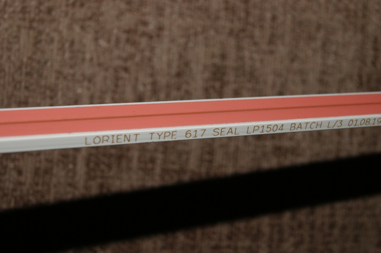 30 x Lorient Intumescent Fire Seal PVC casing, hydrated sodium silicate ...