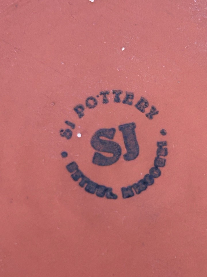 SJ Pottery Redware Bethel Missouri Pitcher | eBay