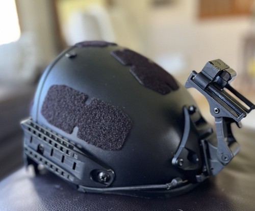 Ballistic Helmet W/ USGI Nortorious Rhino Mount & Pads Tactical ...