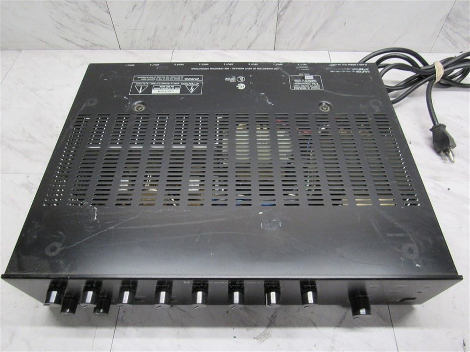 TOA 900 Series II A-912MK2 8-Channel Modular 120W Mixer Power AMP w ...