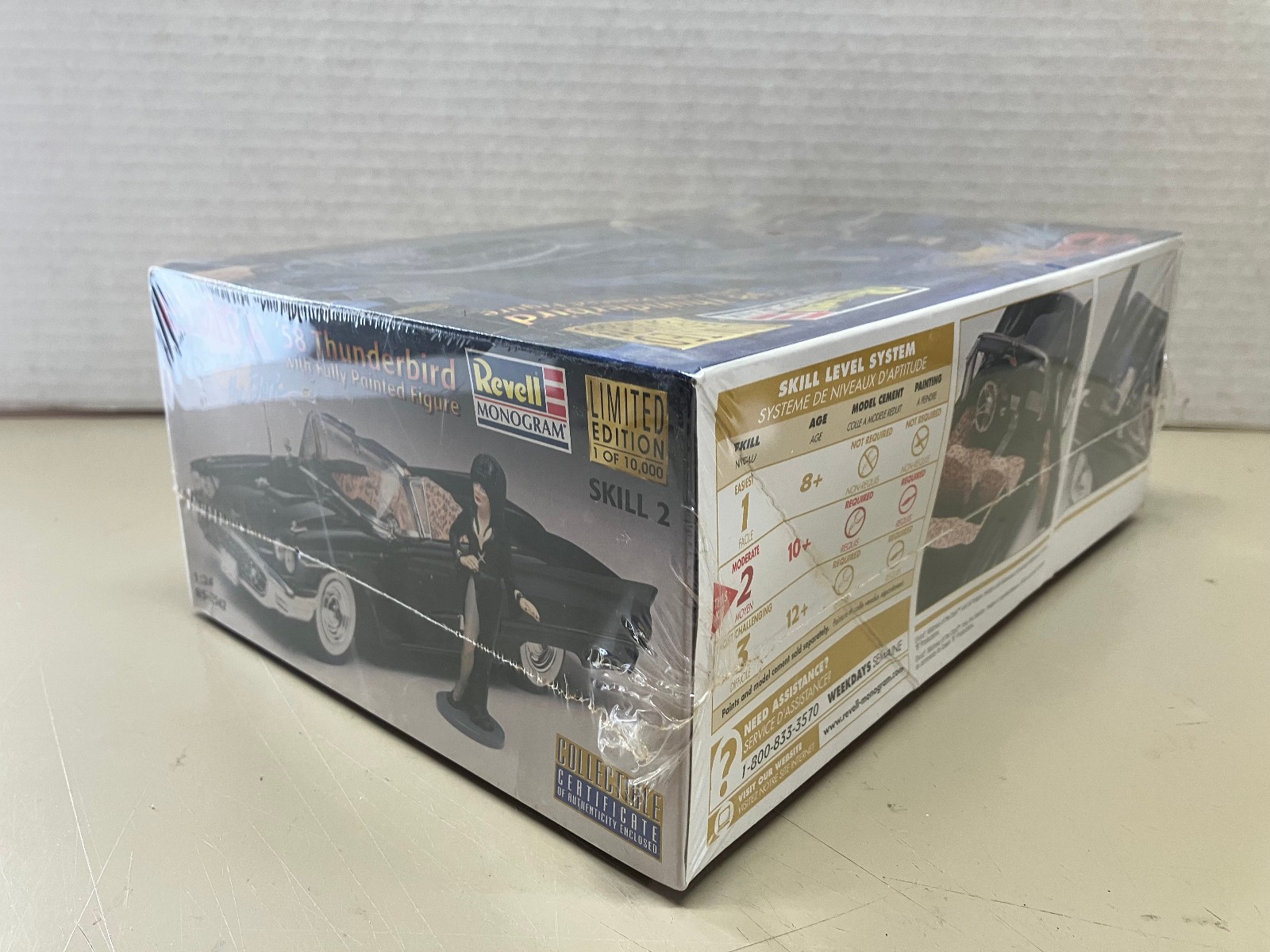 VINTAGE MONOGRAM 1/24 SCALE 1958 THUNDERBIRD 'ELVIRA' MODEL KIT ...