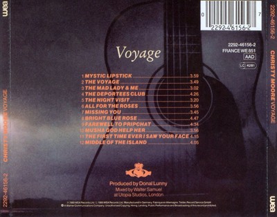 CHRISTY MOORE VOYAGE NEW CD 22924615627 | eBay