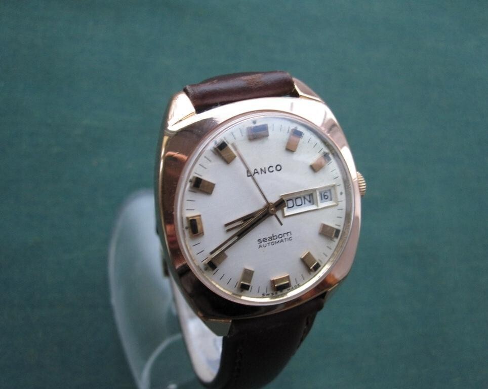 Lanco Seaborn Automatic D & D Lanco-Rotor in-house cal. Lanco 6148 ...