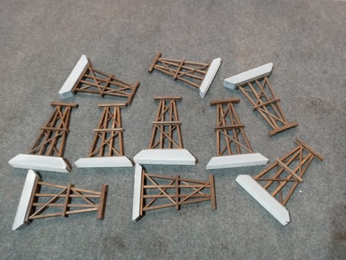 1 G Scale Model Train 12inch Wood Trestle | eBay