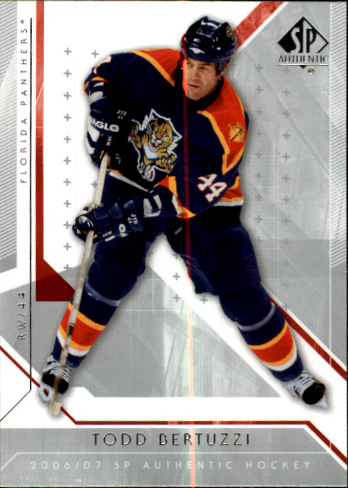 2006-07 SP Authentic #60 Todd Bertuzzi | eBay