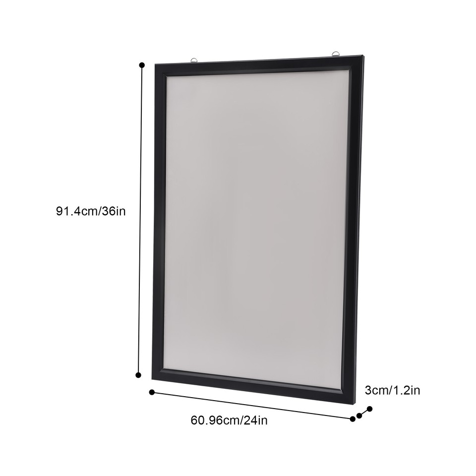 24"x33"/24"X36", 27" x 40" LED Backlit Movie Poster Art Picture Frame ...