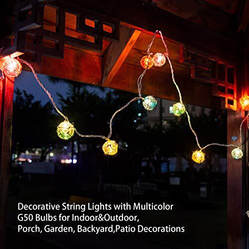 "nautical Fishing Float String Lights Beach Themed Buoy Set of 10 " for ...