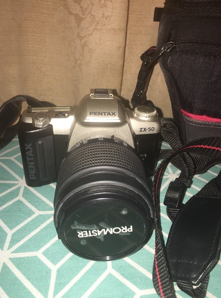 Pentax ZX-30 35mm SLR Camera W/Promaster Aspherical 28-80mm 1:3.5-5.6 ...