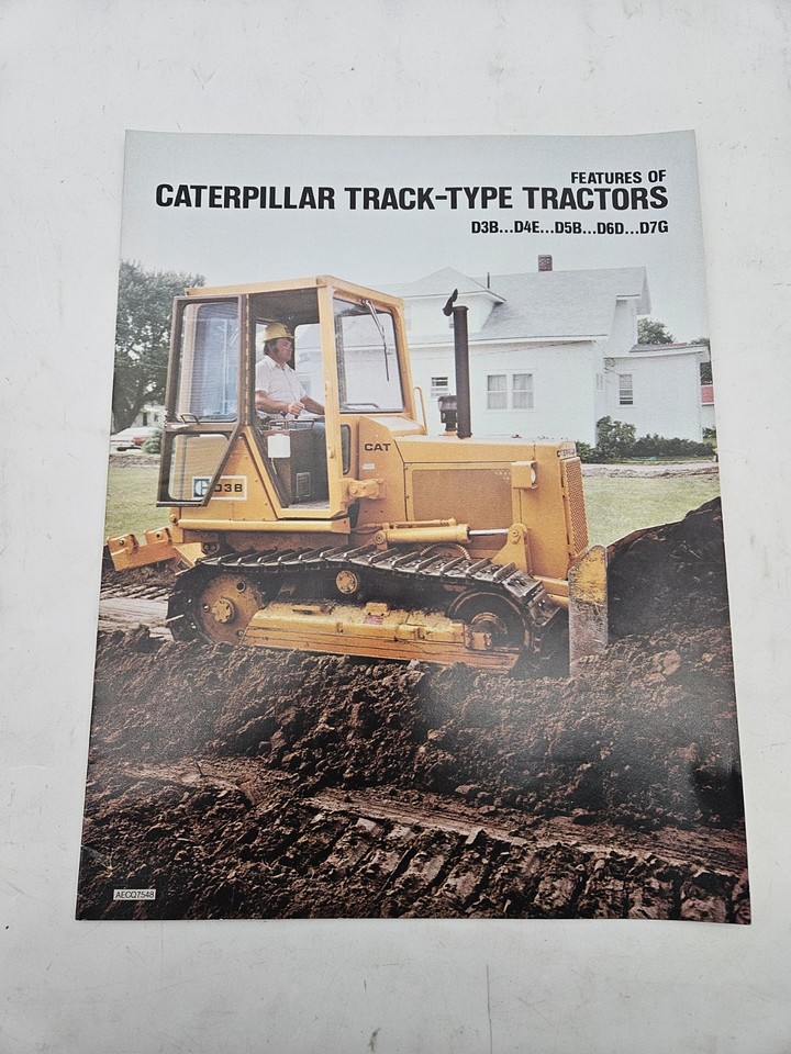CAT Caterpillar D3B D4E D5B D6D D7G Track-Type Tractor Bulldozer Sales ...