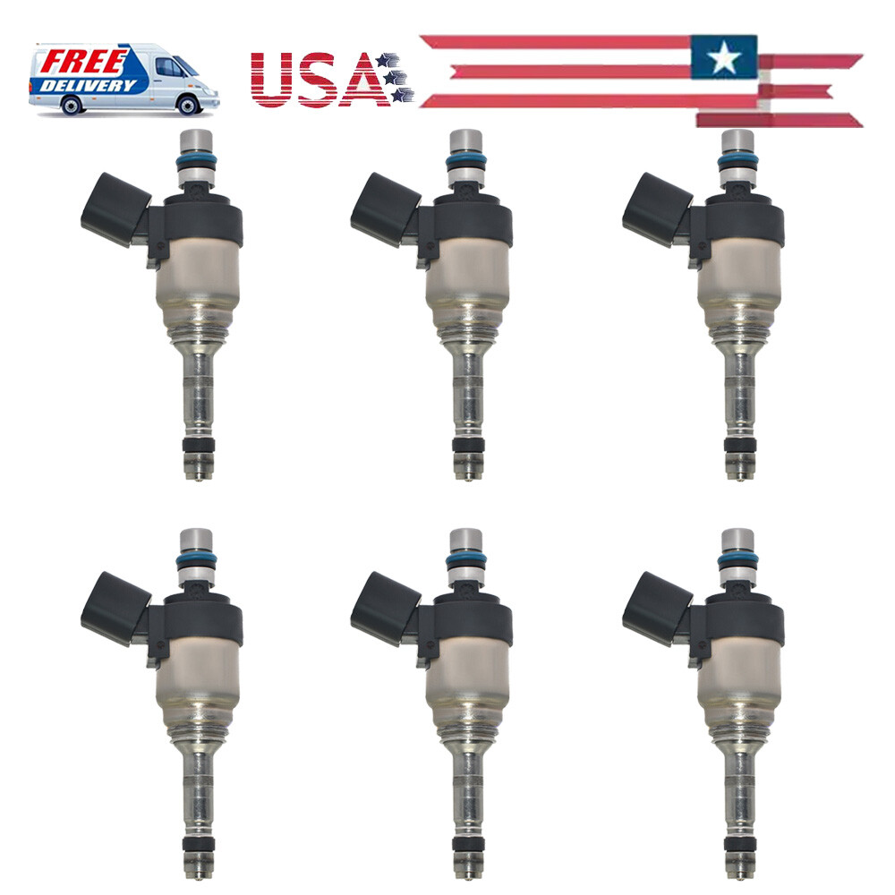 Set of 6 Fuel Injectors 35310-3C550 For 2012-2015 Kia Cadenza Sorento 3 ...