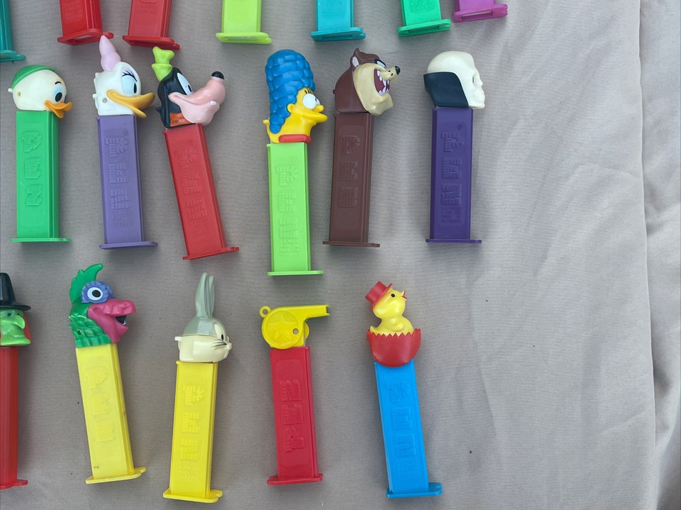 Lot of Vintage Pez Dispensers! Rare | eBay