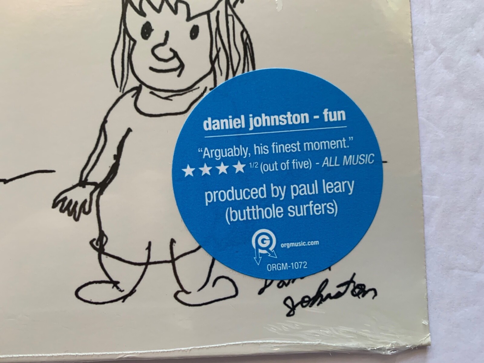 Daniel Johnston - Fun(Vinyl LP), ORG music 711574706914| eBay