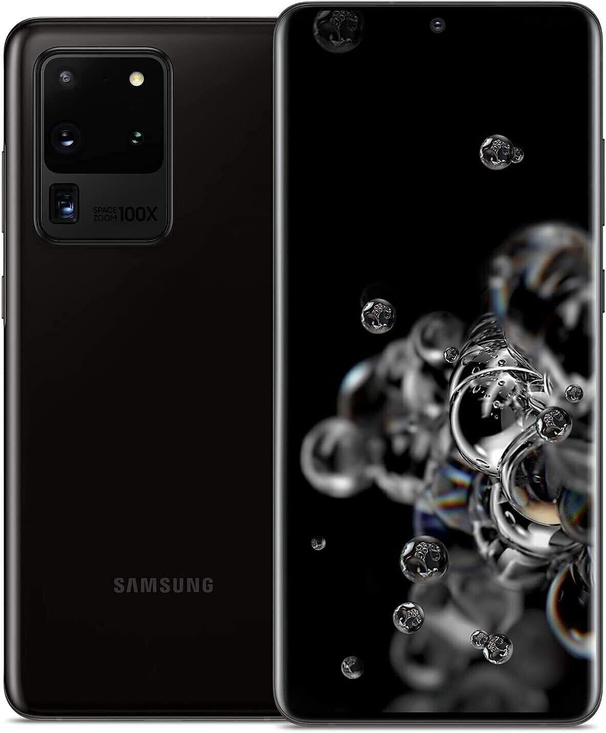 Samsung Galaxy S20 Ultra 5g Sm G988u 128gb Cosmic Black Unlocked
