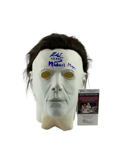 Rohan Campbell Halloween Ends Signed Michael Myers Prop Replica Mask ...