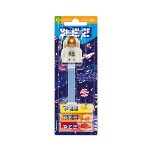 European Mars Mission PEZ dispenser (2024): Astronaut Gold; MOC + 3x ...