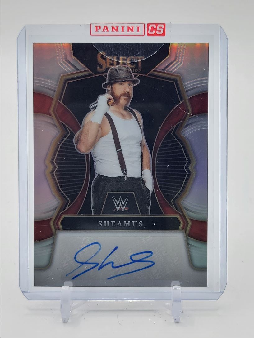 SHEAMUS 2023 SELECT WWE AUTOGRAPH SILVER PRIZM AUTO Q0106 | eBay