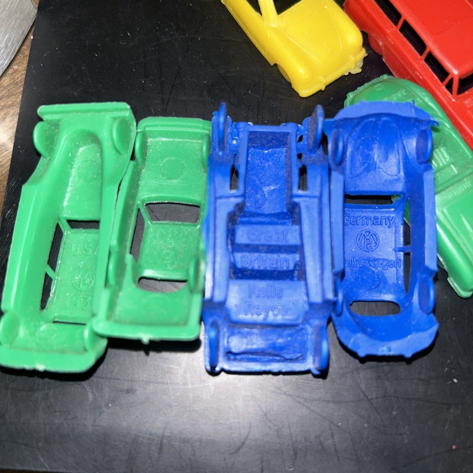 Large Lot of 85 MPC & W.G. INC. Plastic Toy Cars USA GREAT BRITAIN GERMANY ITALY | eBay