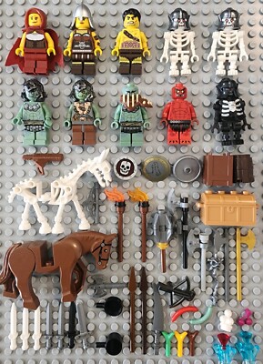 Lego Minifigures Lot and Accessories Fantasy Castle Collectible | eBay