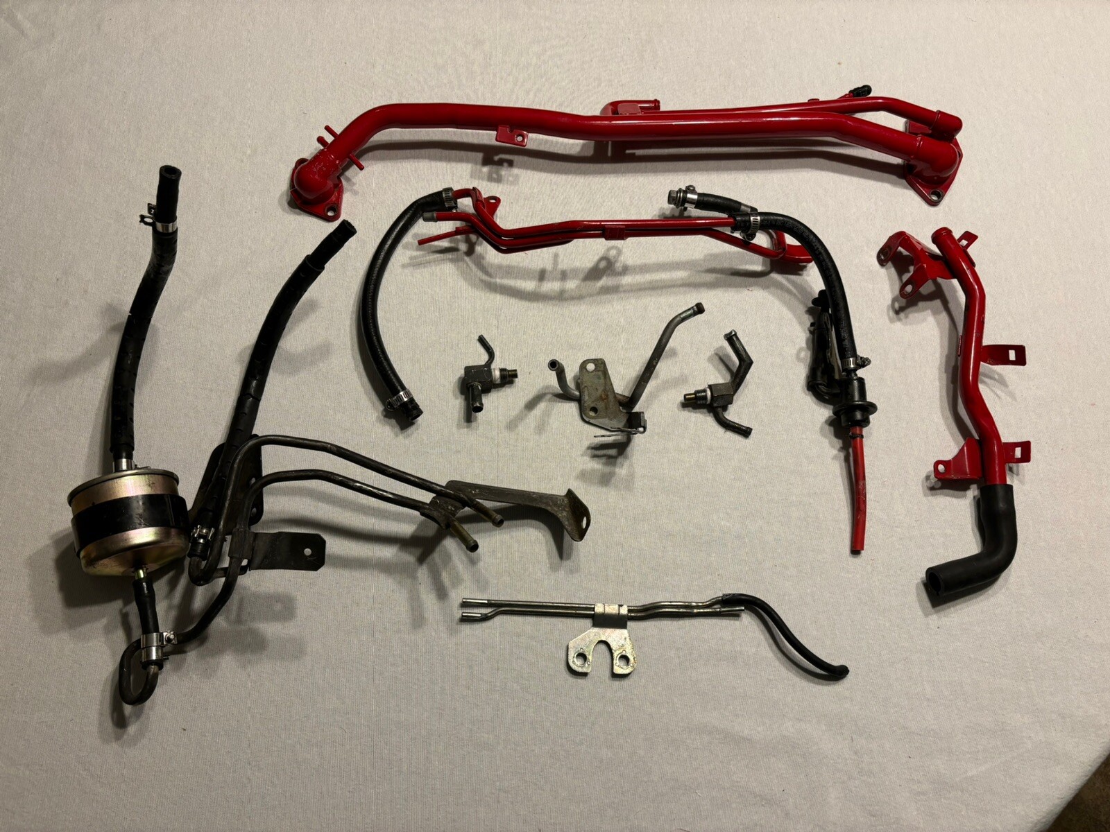 Nissan 300ZX Red Accented Balance Tube Plenum Intake Manifold Parts ...