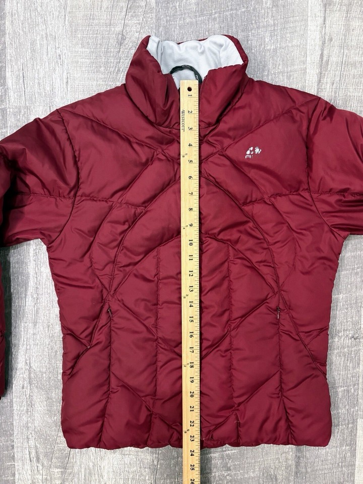 Nike ACG Outer Layer Ski Puffer Down Jacket Level 3 Maroon Hiking Snow ...