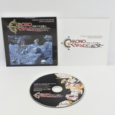 CHRONO TRIGGER Orchestra Extra Black Version Prize Soundtrack Audio CD ...