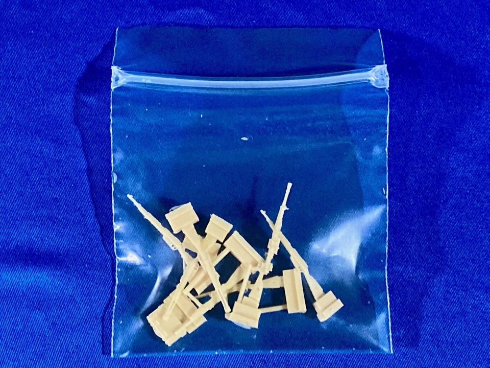 Model Victoria 4012, 1/35 Italian Small Arms, 7 Resin Weapons Set ...