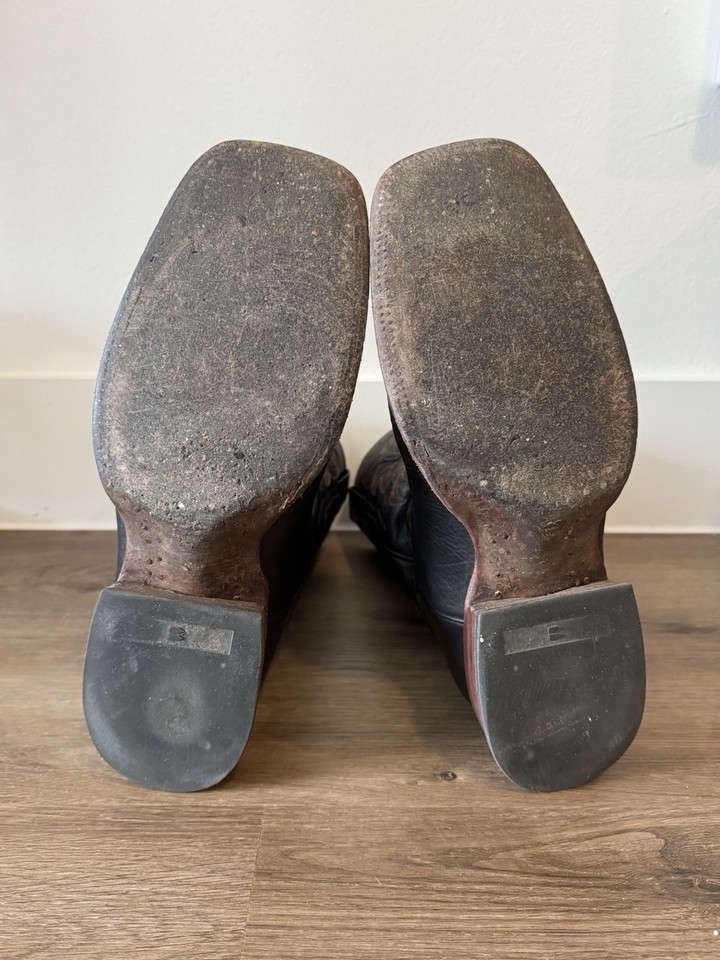 Ariat Bench Made Bassett Square Toe Cowboy Boots Men’s Size 11EE Wide ...