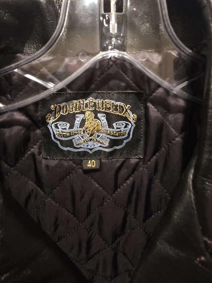 Brand New Double Helix Deviant Horsehide Jacket Medium Teacore Black(40 ...