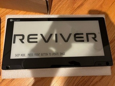 REVIVER RPlate Digital License Plate, Battery Based, Detached Ready For ...