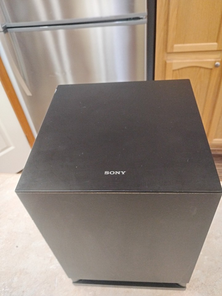 Sony SS-WSB102 Subwoofer Only For Sony Home Theater System Tested ...
