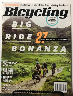 Bicycling Big Ride Bonanza Bucket List Events Gear May 2018 FREE ...