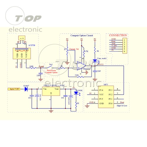 ACS758ECB-200B ACS758 AC/ DC detection over current protection module ...
