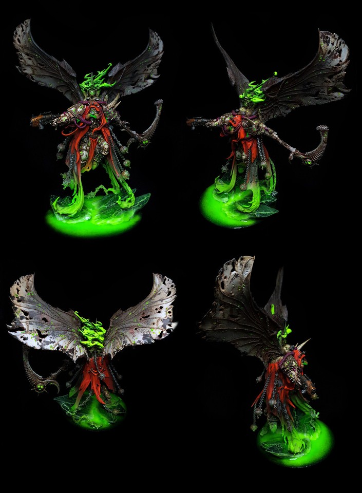 Belial Grand Master of the Deathwing Commission Superbly Painted ...