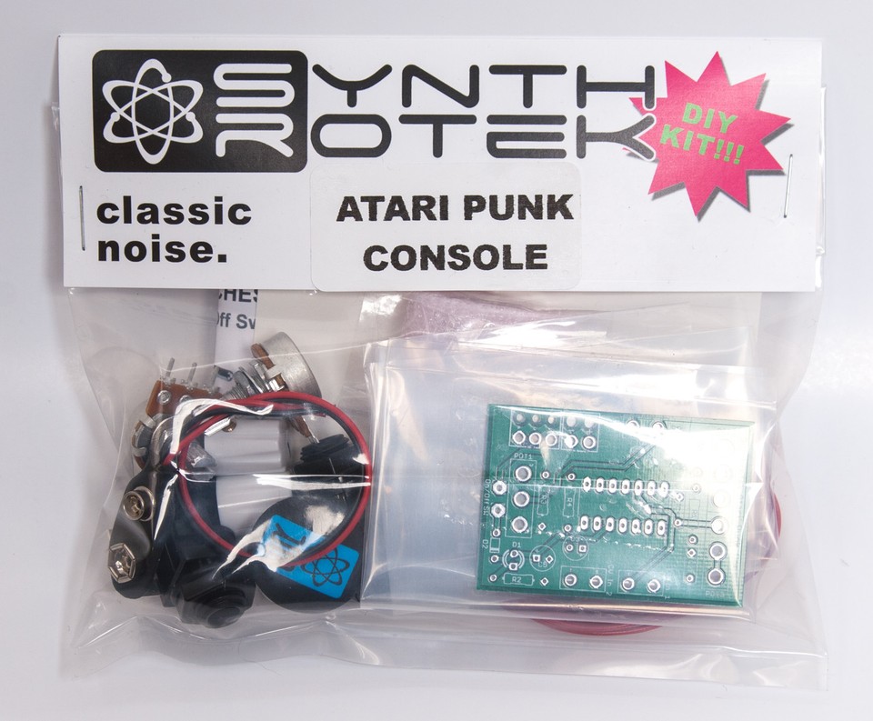 Synthrotek Atari Punk Console DIY Kit: Video Game Noise Stepped Tone ...