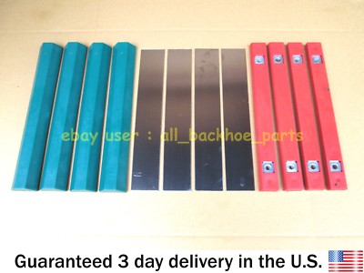 JCB BACKHOE- WEAR SLIDES 12 PCS. KIT FOR EXTRADIG (PART NO. 331/27389 ...