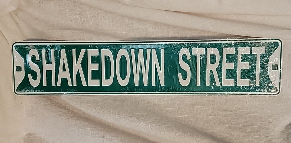 Shakedown Street Sign
