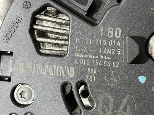 OE 2006-2011 Mercedes Benz SL550 Alternator 180 AMP A0131545602 | eBay