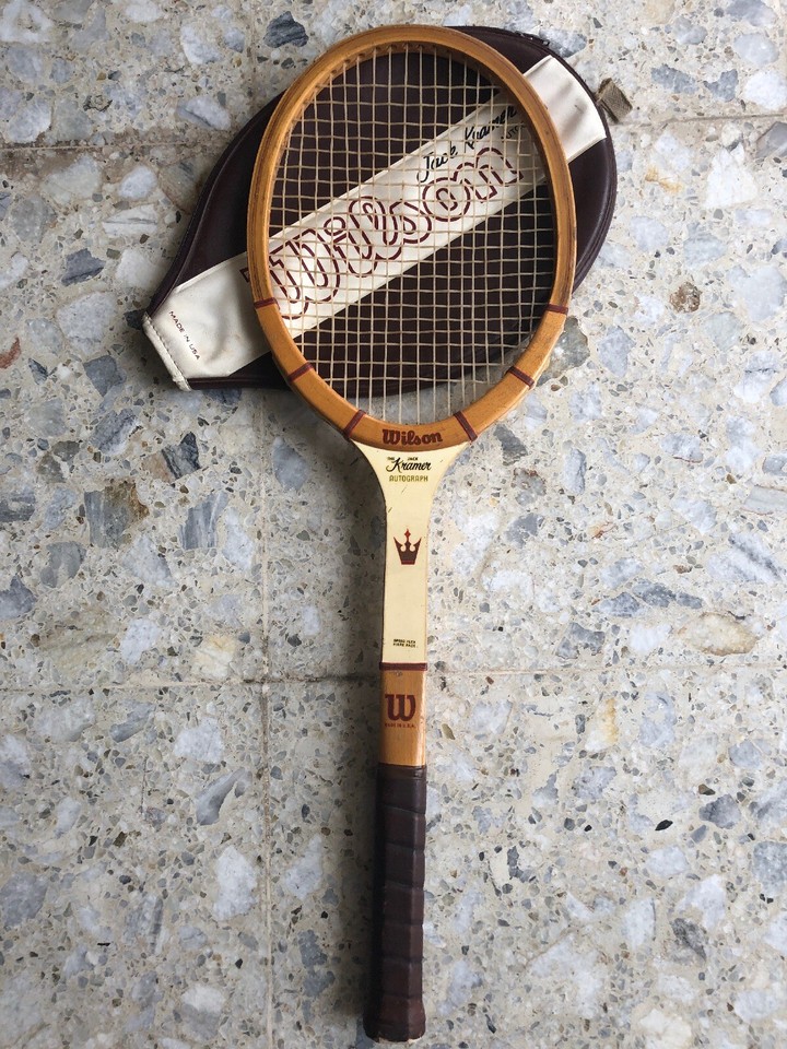 Wilson Jack Kramer Autograph Tennis Racquet | eBay