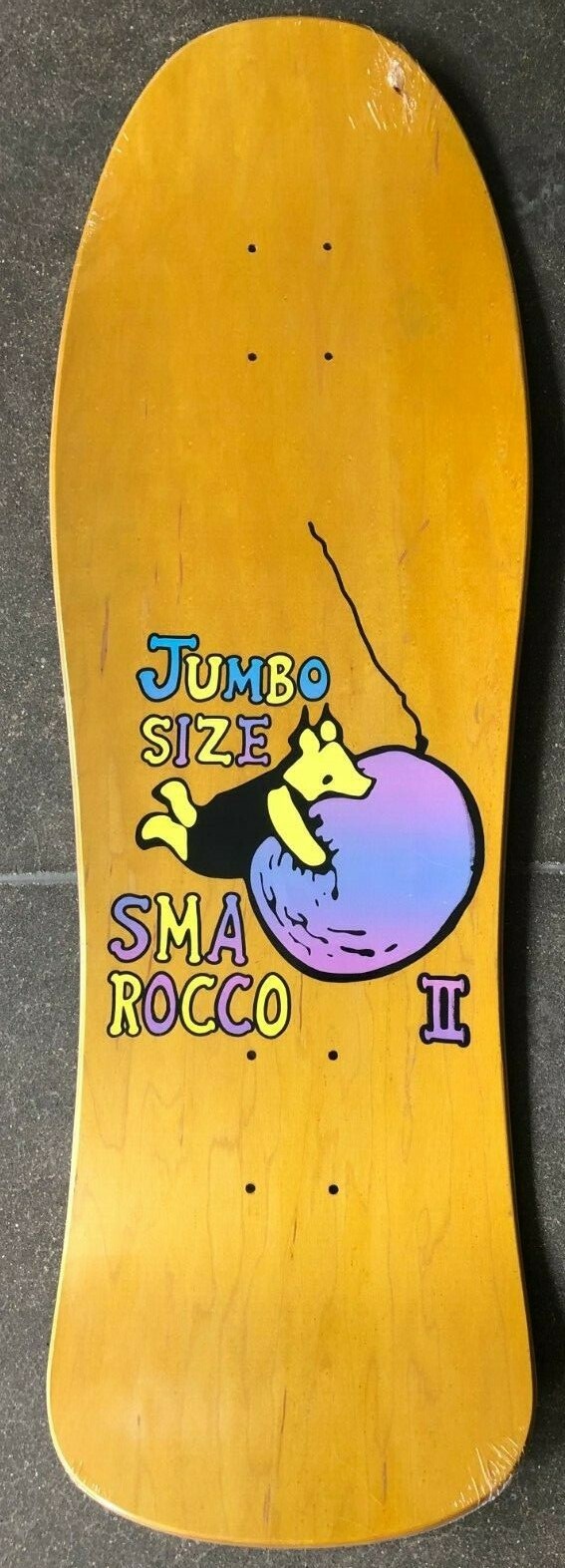 SMA Steve Rocco II Jumbo Reissue Skateboard Deck Blue Stain World ...