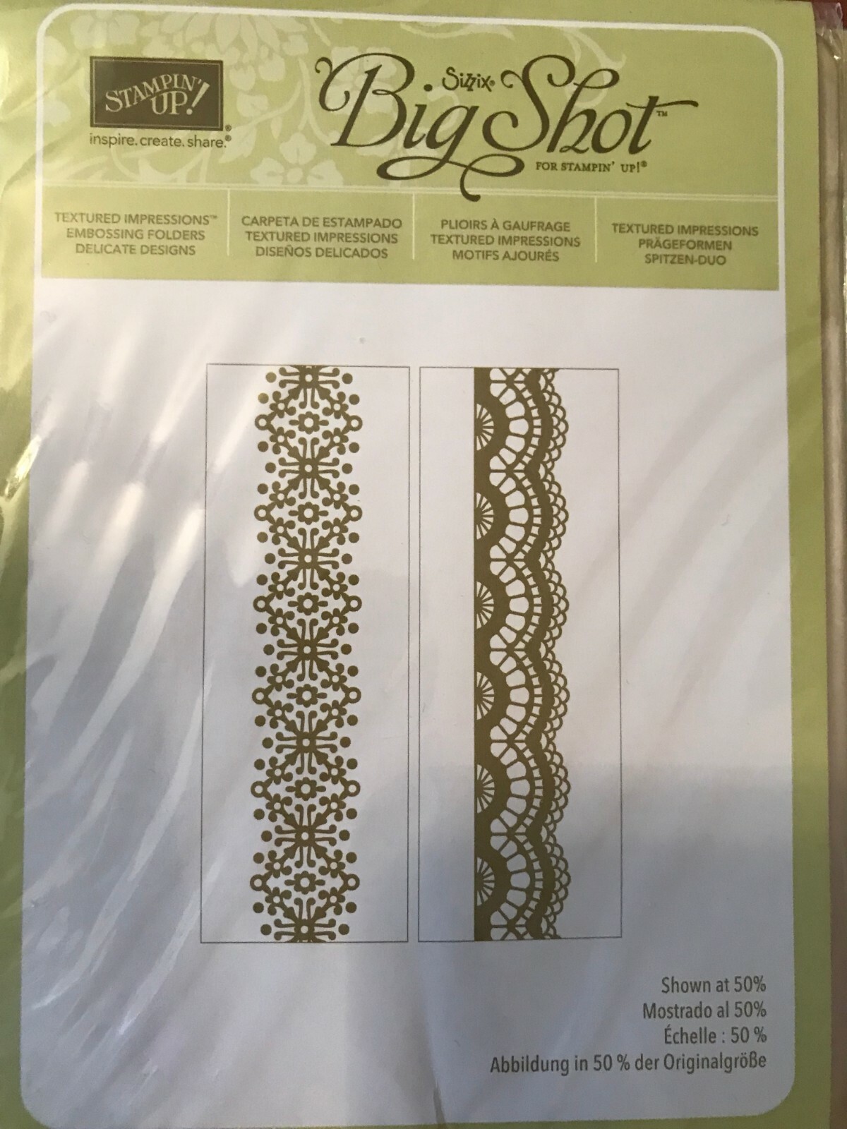 Stampin UP! Texture Impressions Embossing Folders_Rare Retired | eBay